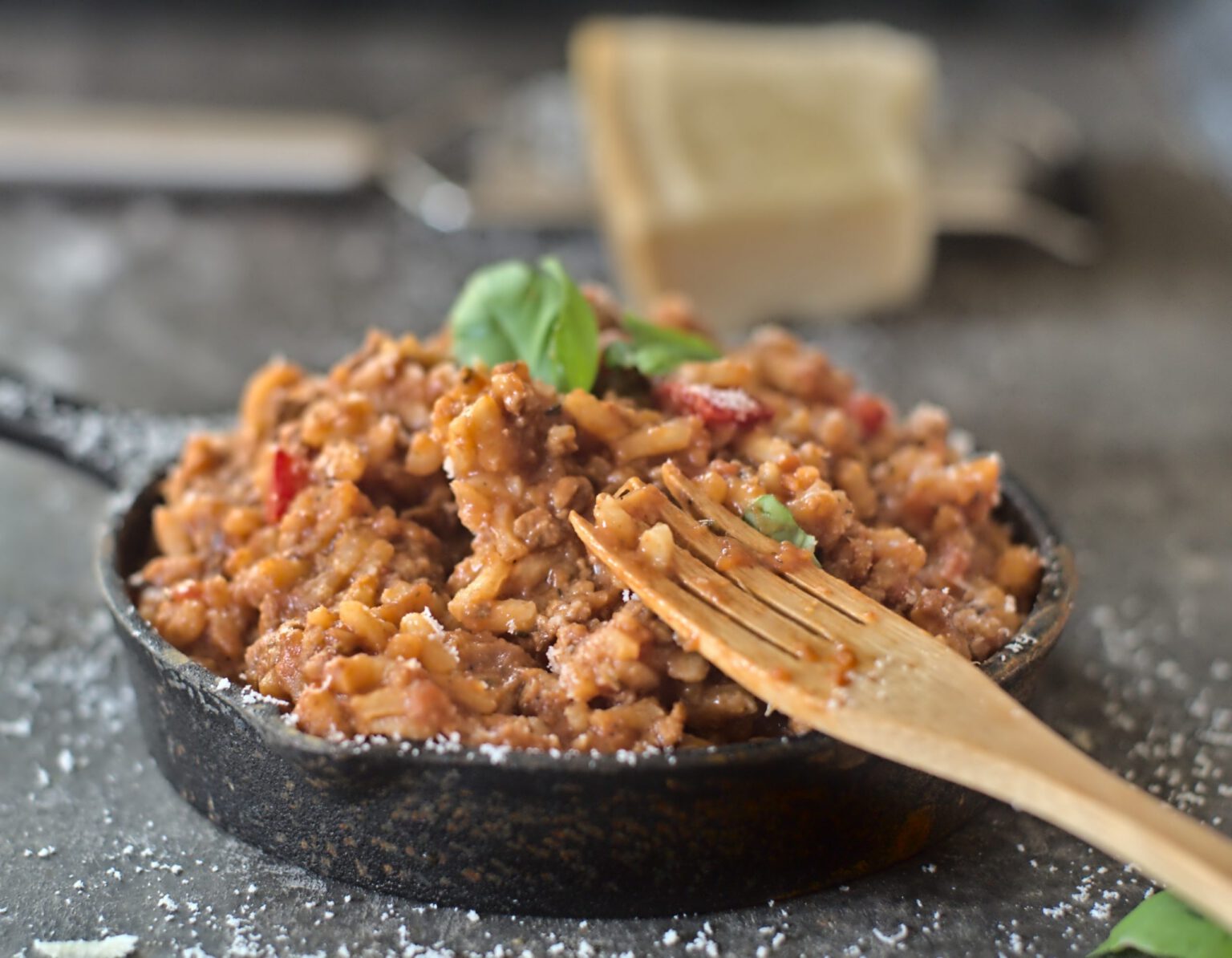 Hackfleisch-Risotto, der schmackhafte Onepot! - Mach was Leckeres