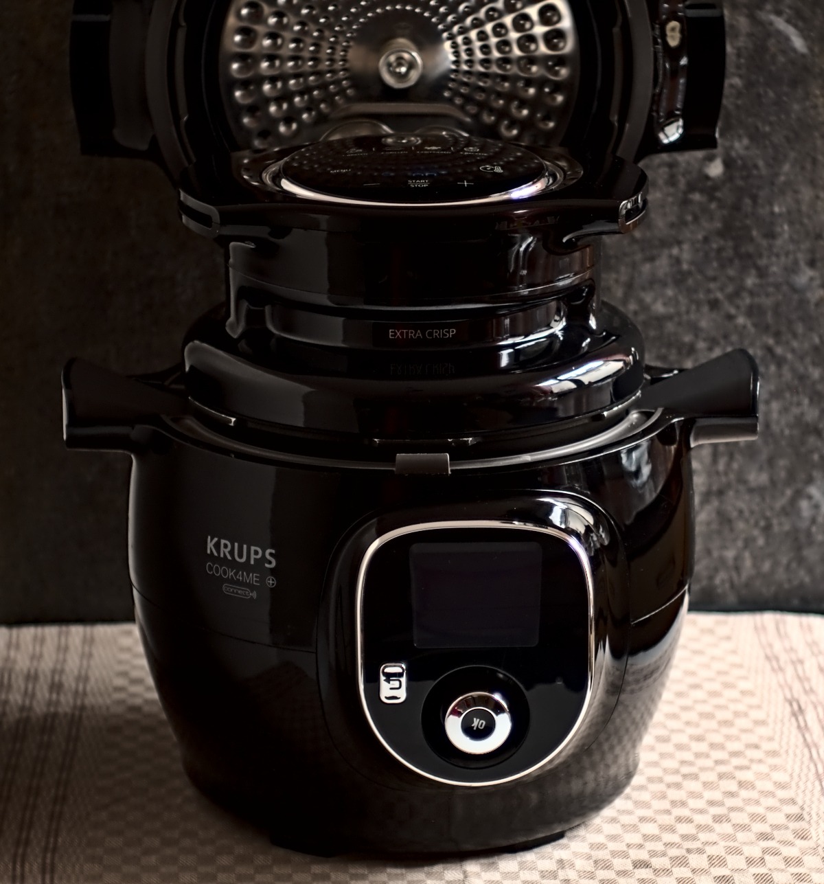 Krups Extra Crisp-Deckel - der Cook4me als Heißluft-Fritteuse! - Mach ...